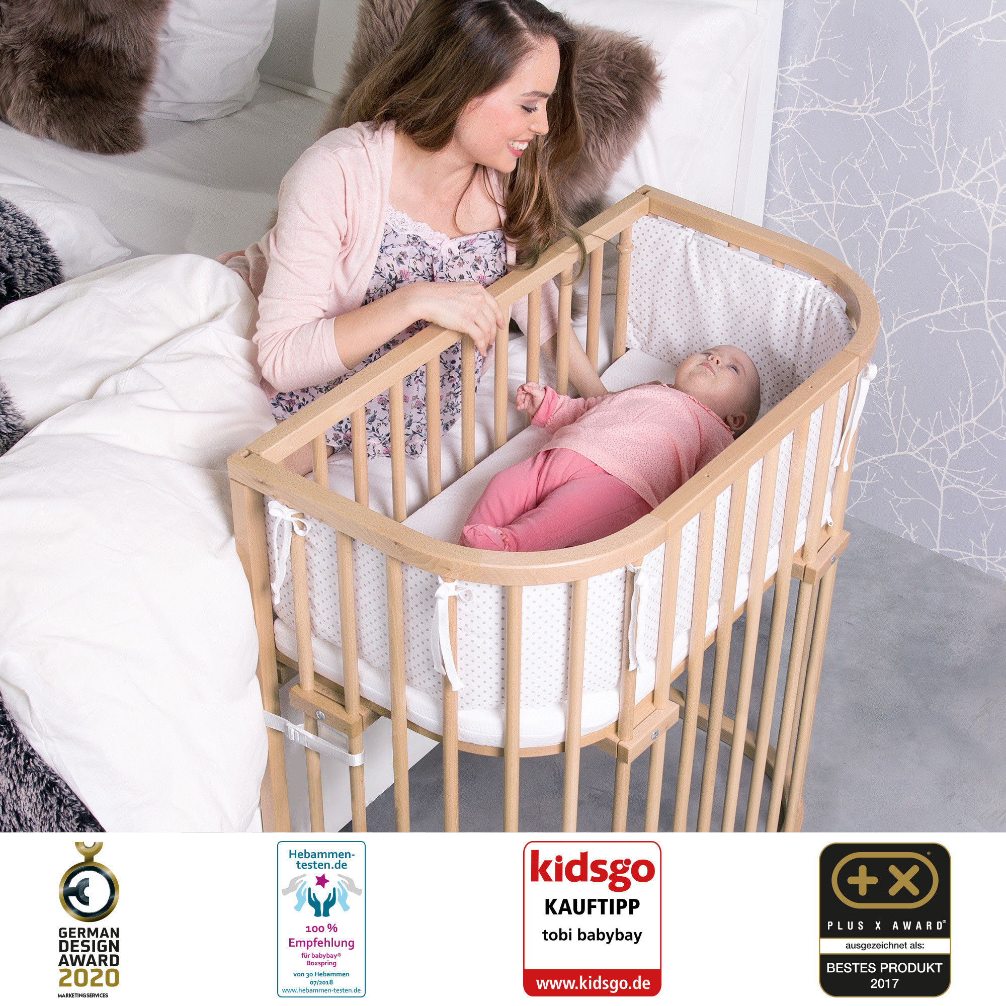 Beistellbett Baby mit und ohne Rollen online kaufen | BabyOne